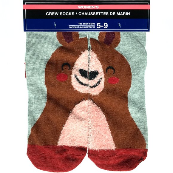 Accessories | Fun Fuzzy Face Bear Socks | Poshmark